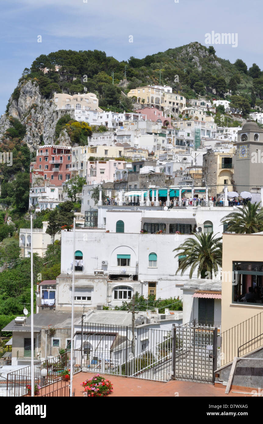 Capri houses hi-res stock photography and images - Alamy