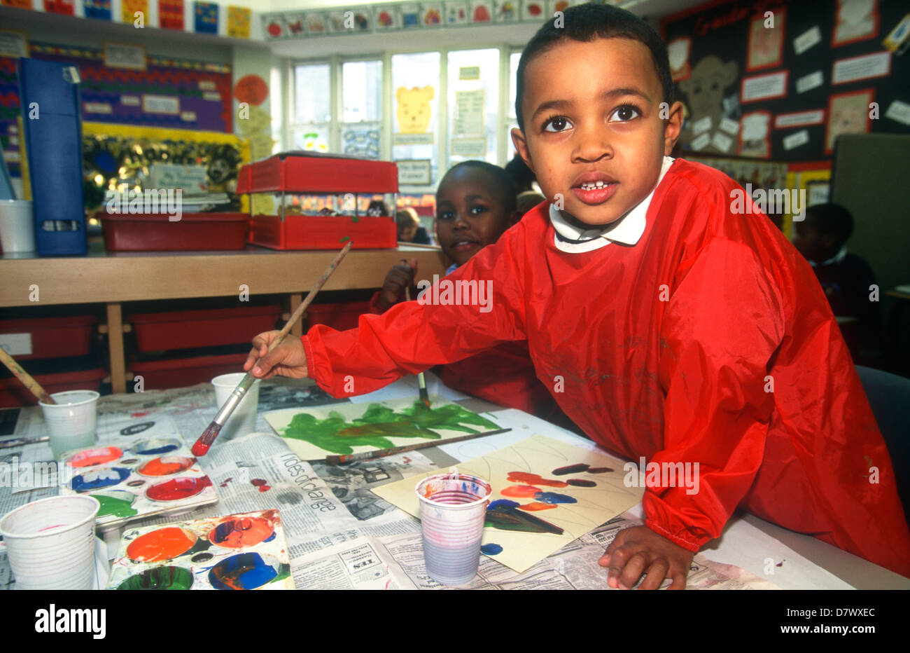 Uk child school class red hi-res stock photography and images - Alamy