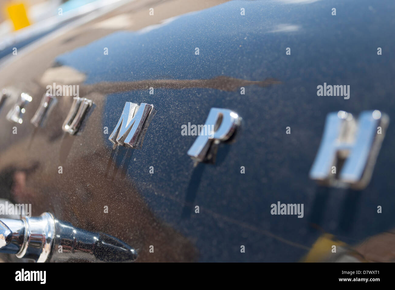 Triumph Spitfire in Car Show Stock Photo - Alamy
