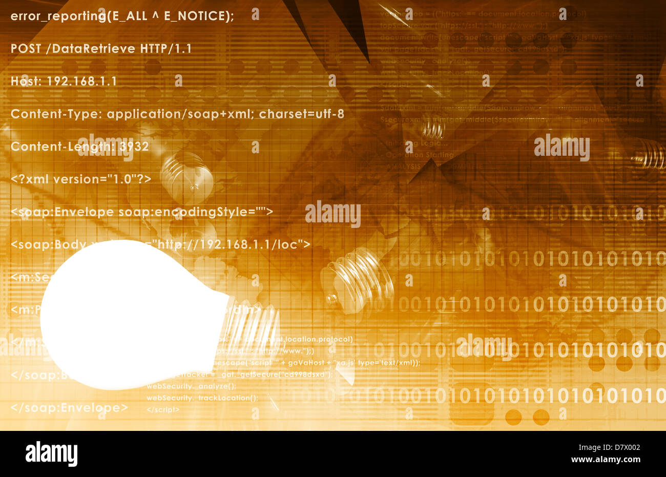 Information Technology or IT Infotech as a Art Stock Photo - Alamy