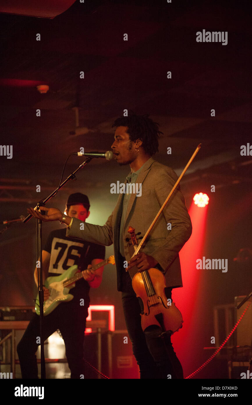 Marques Toliver violinist and actor performing at All Tomorrow's ...