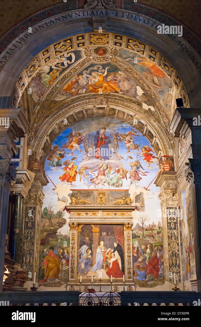 Santa Maria Sopra Minerva Basilica High Resolution Stock Photography ...