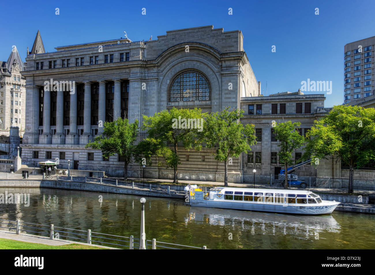 The Rideau Canal in Ottawa, Canada Stock Photo - Alamy