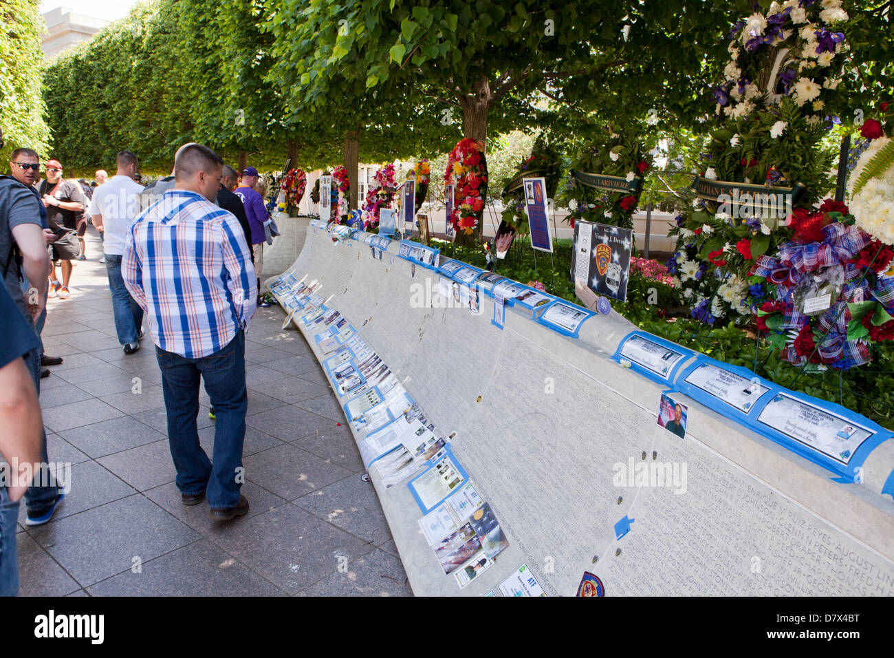 National Law Enforcement Officers Memorial during Police Week ...
