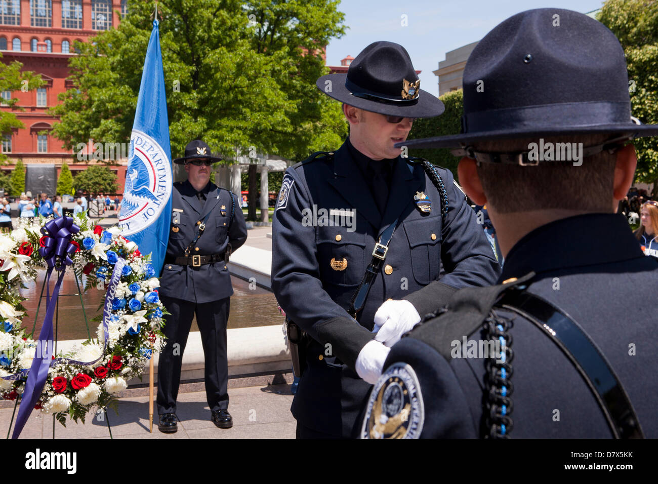 National Law Enforcement Officers Memorial during Police Week ...
