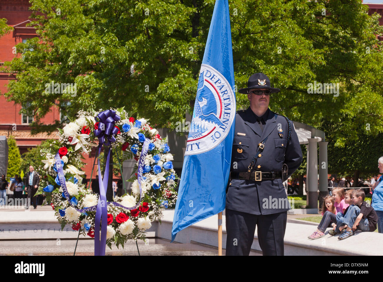 National Law Enforcement Officers Memorial during Police Week ...