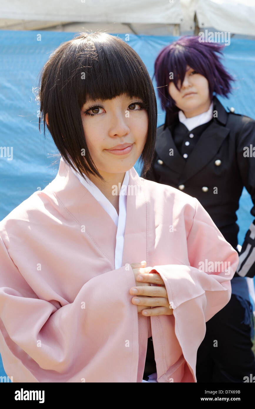 Cosplayer anime hi-res stock photography and images - Alamy