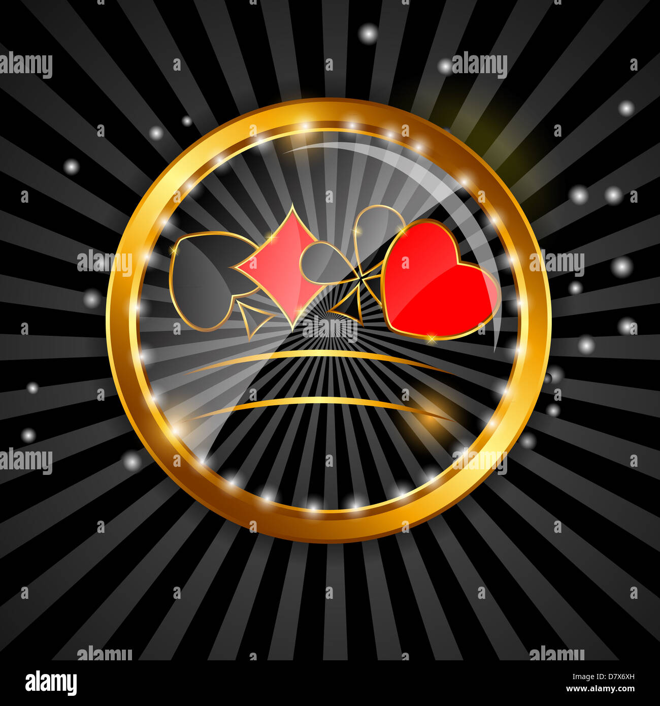 Abstract background with card suits for design. Vector illustrat Stock ...