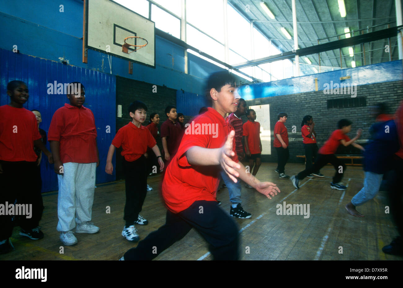 Physical education class uk hi-res stock photography and images - Alamy