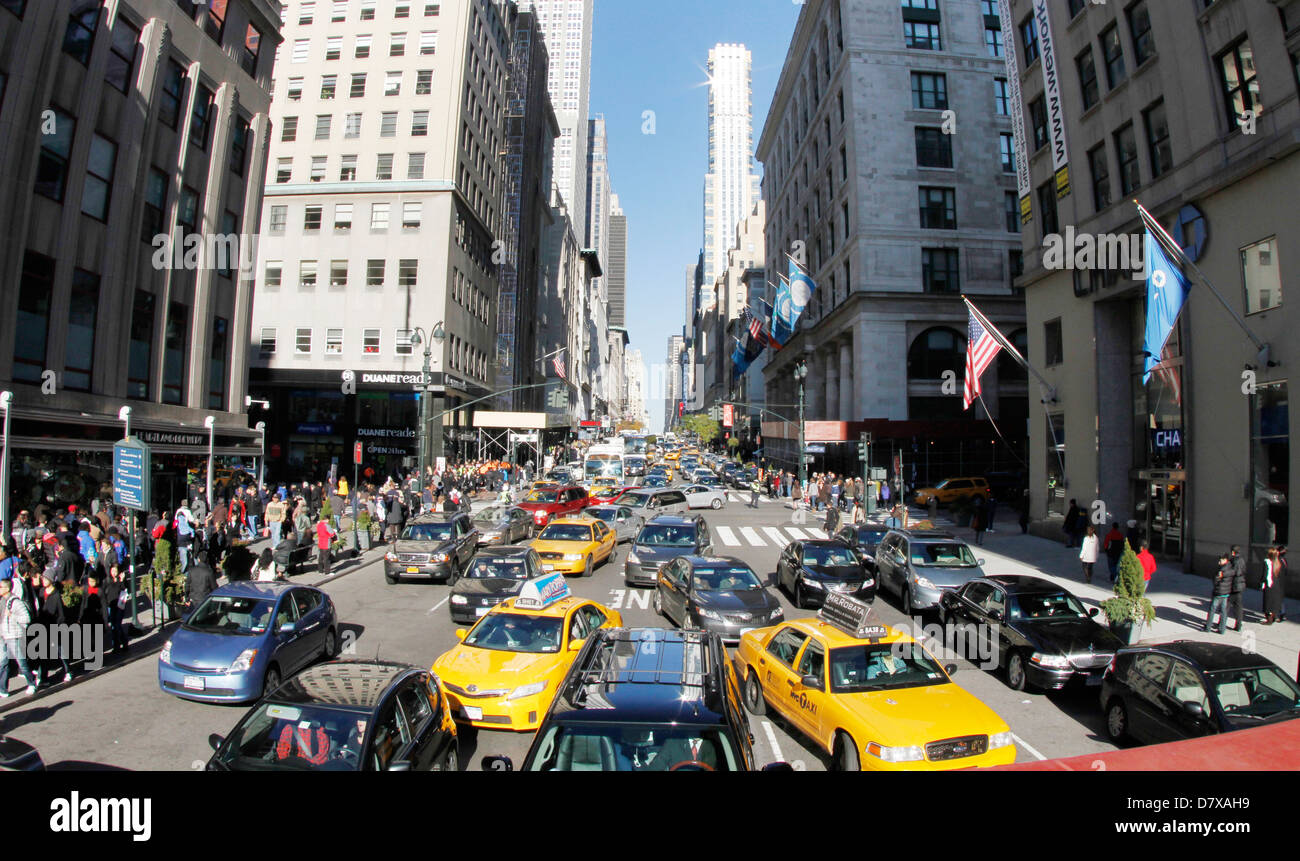 New York city streets Stock Photo - Alamy