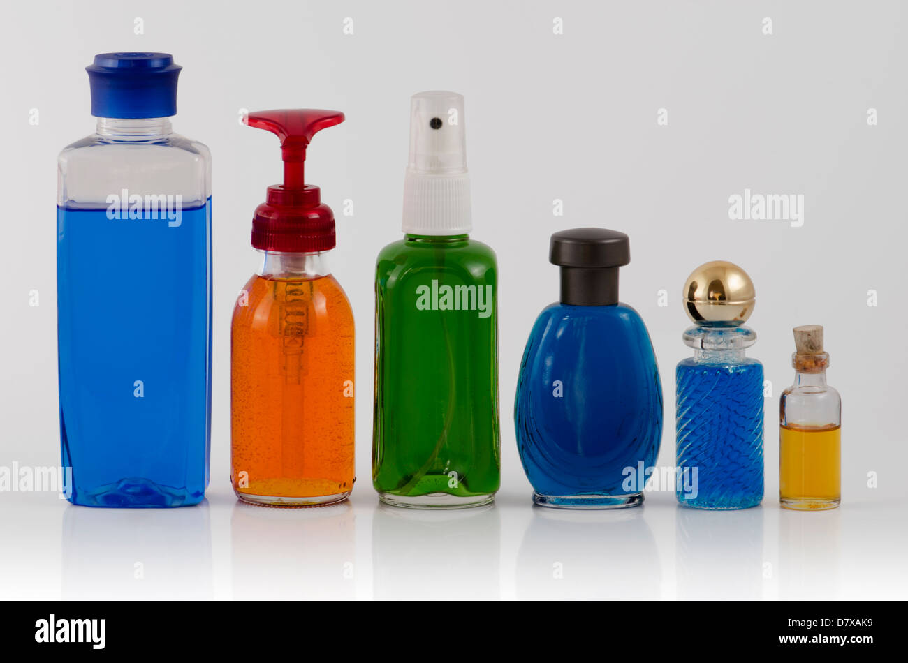 Cosmetic Bottles 03 Stock Photo - Alamy