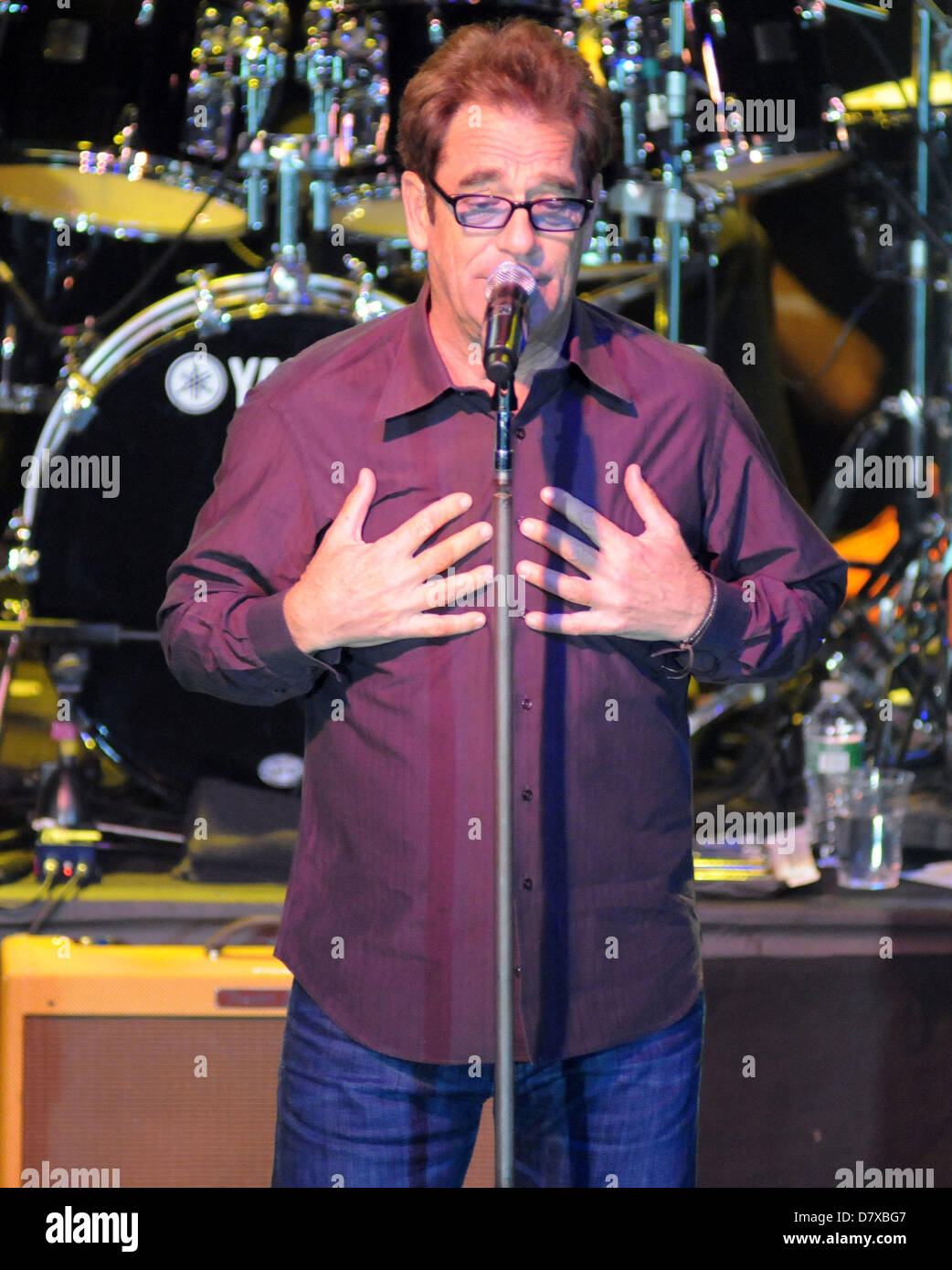 May 13, 2013 - New York, New York, U.S. - Singer HUEY LEWIS and his ...