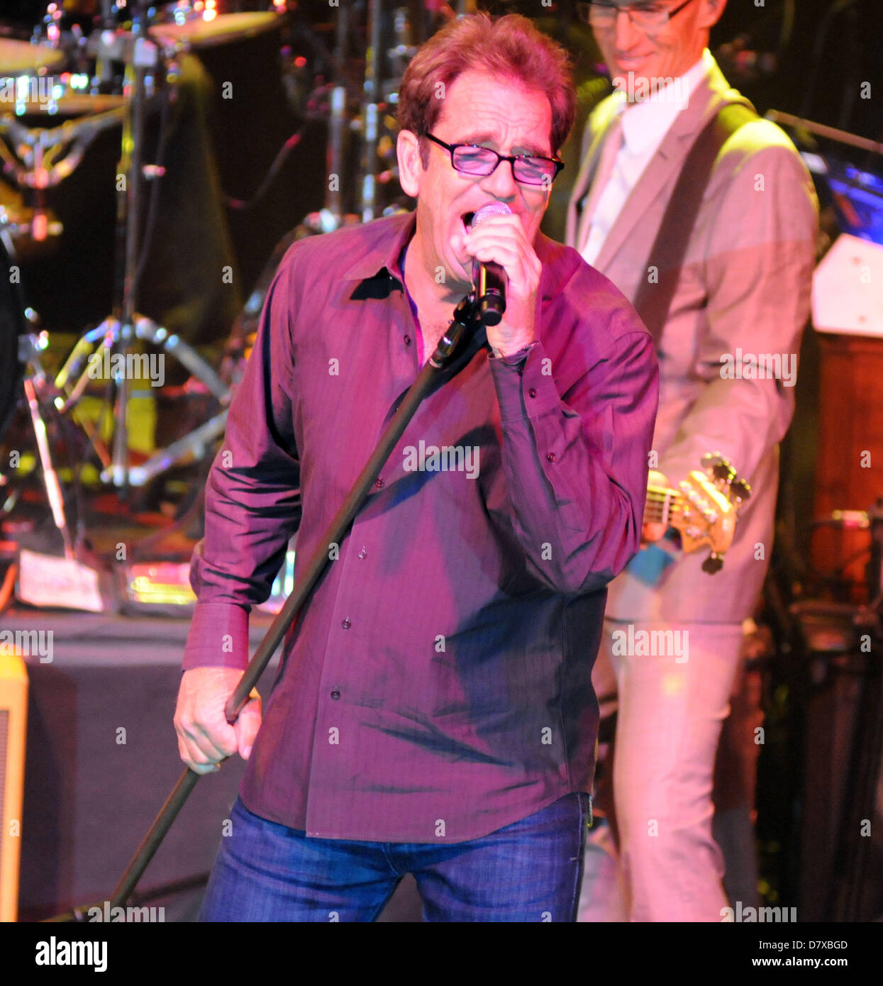 May 13, 2013 - New York, New York, U.S. - Singer HUEY LEWIS and his ...