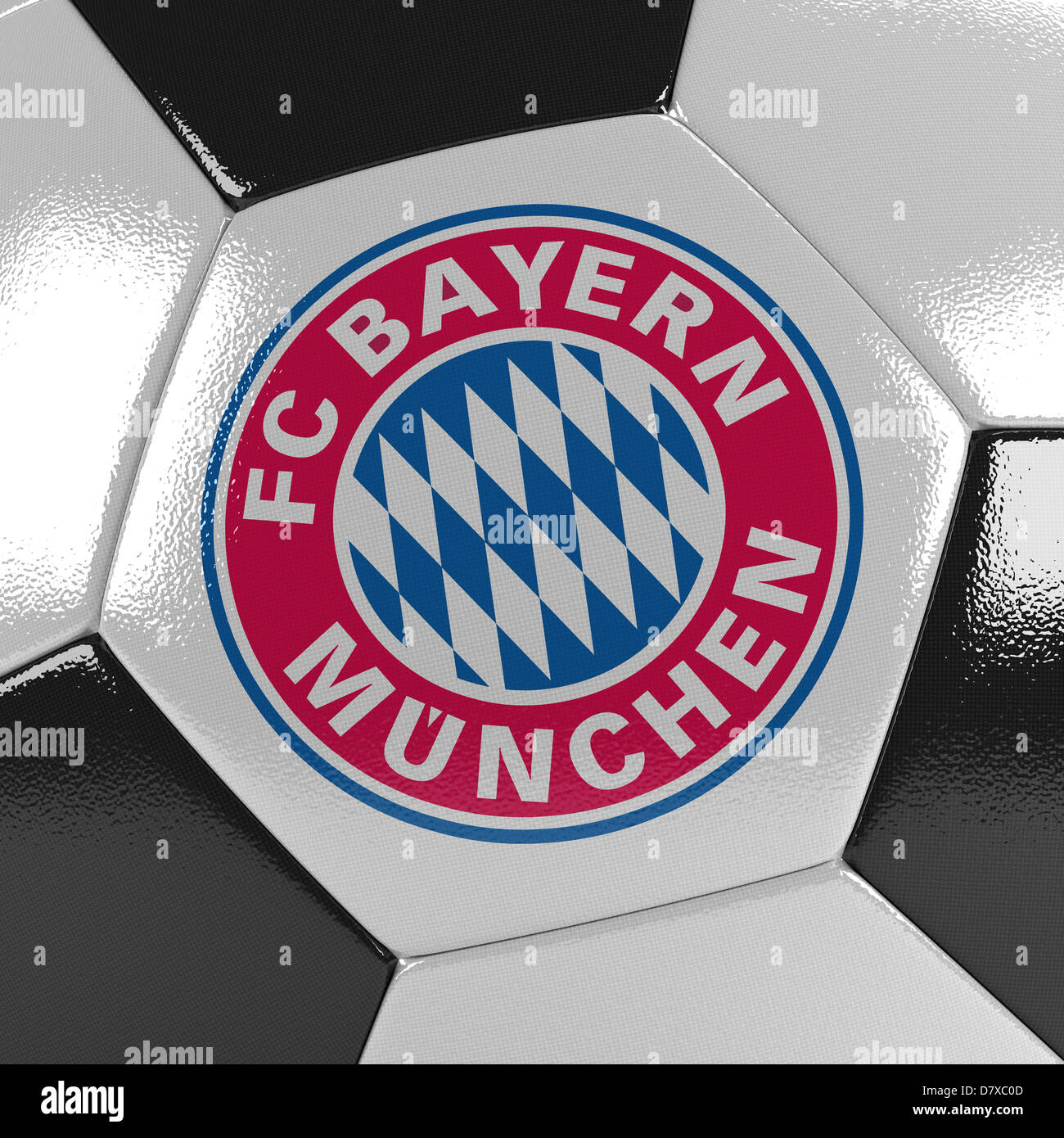 FC Bayern Munich soccer ball Stock Photo - Alamy