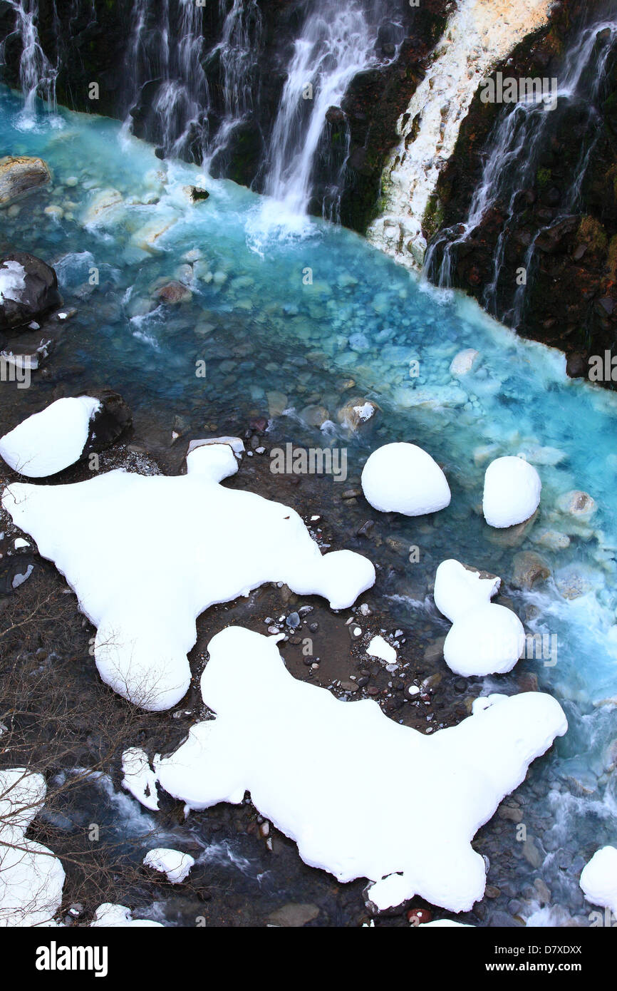 Shirahige waterfall, Hokkaido Stock Photo - Alamy