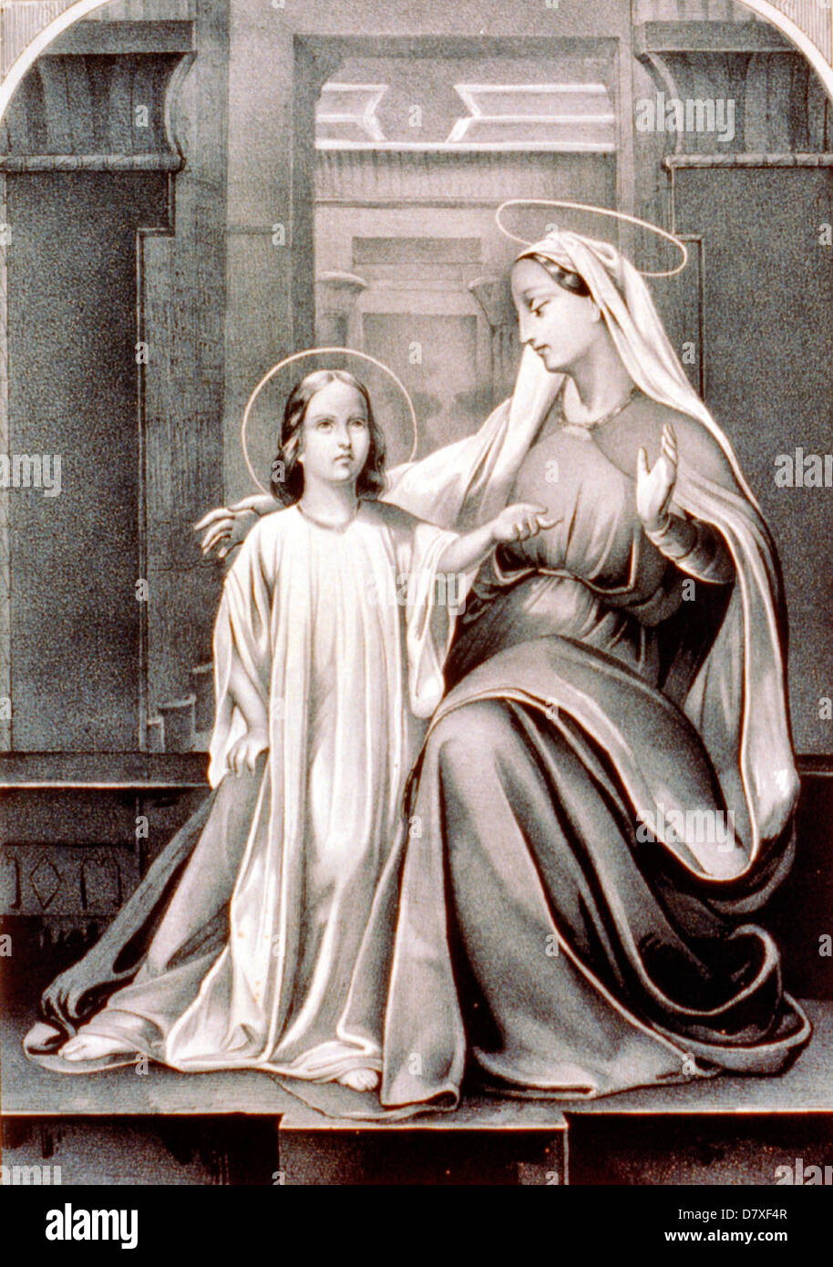 Infancy of Jesus: infancia de Jesu-Cristo / enfance de Jésus Stock ...