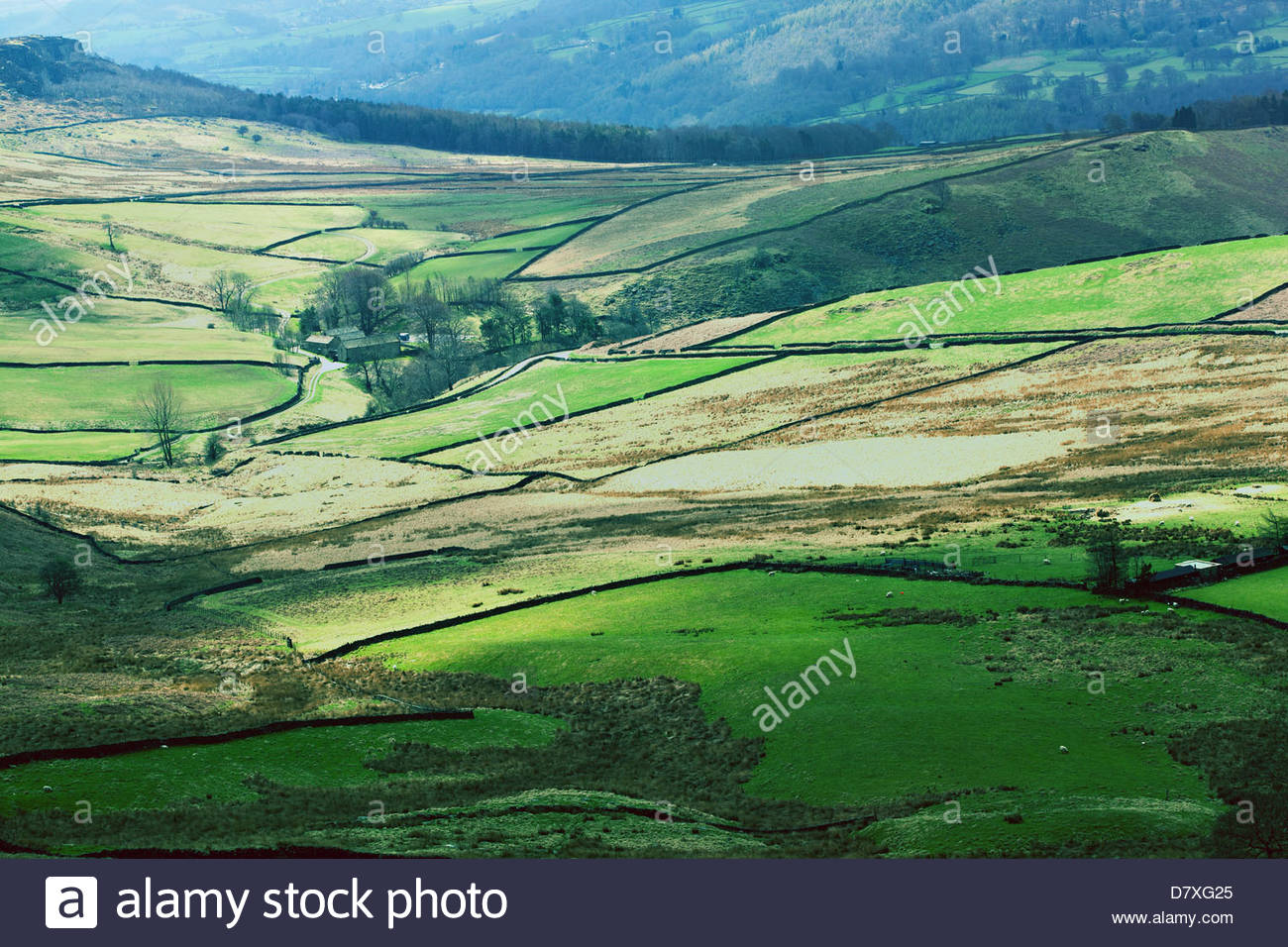 English Peak District Derbyshire Uk Stock Photos & English Peak ...