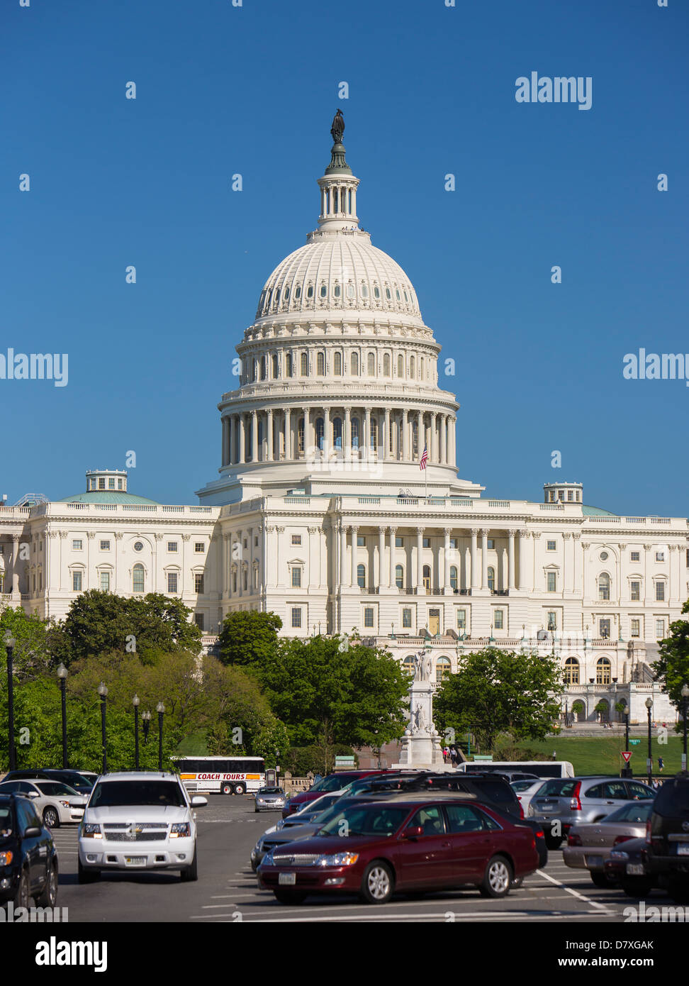 Washington dc capitol hill cars hi-res stock photography and images - Alamy