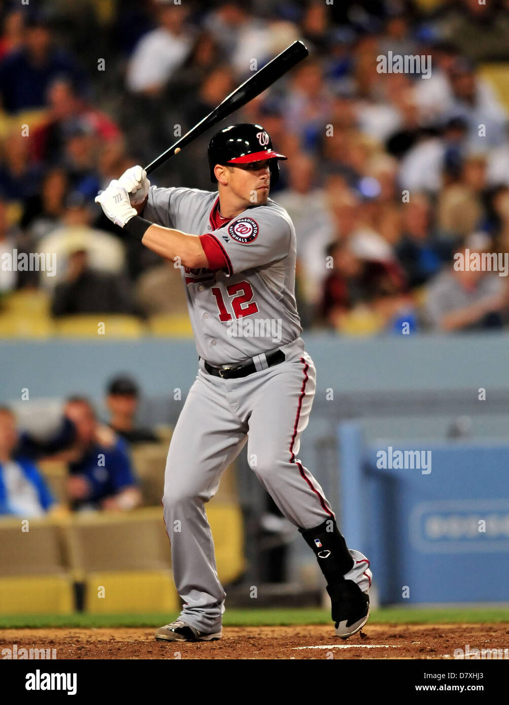 Los Angeles, CA. USA. May 14, 2013. Washington Nationals left fielder ...