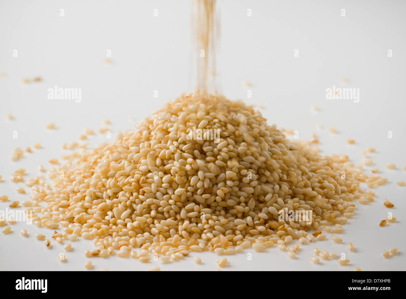 Roasted sesame seeds Stock Photo - Alamy