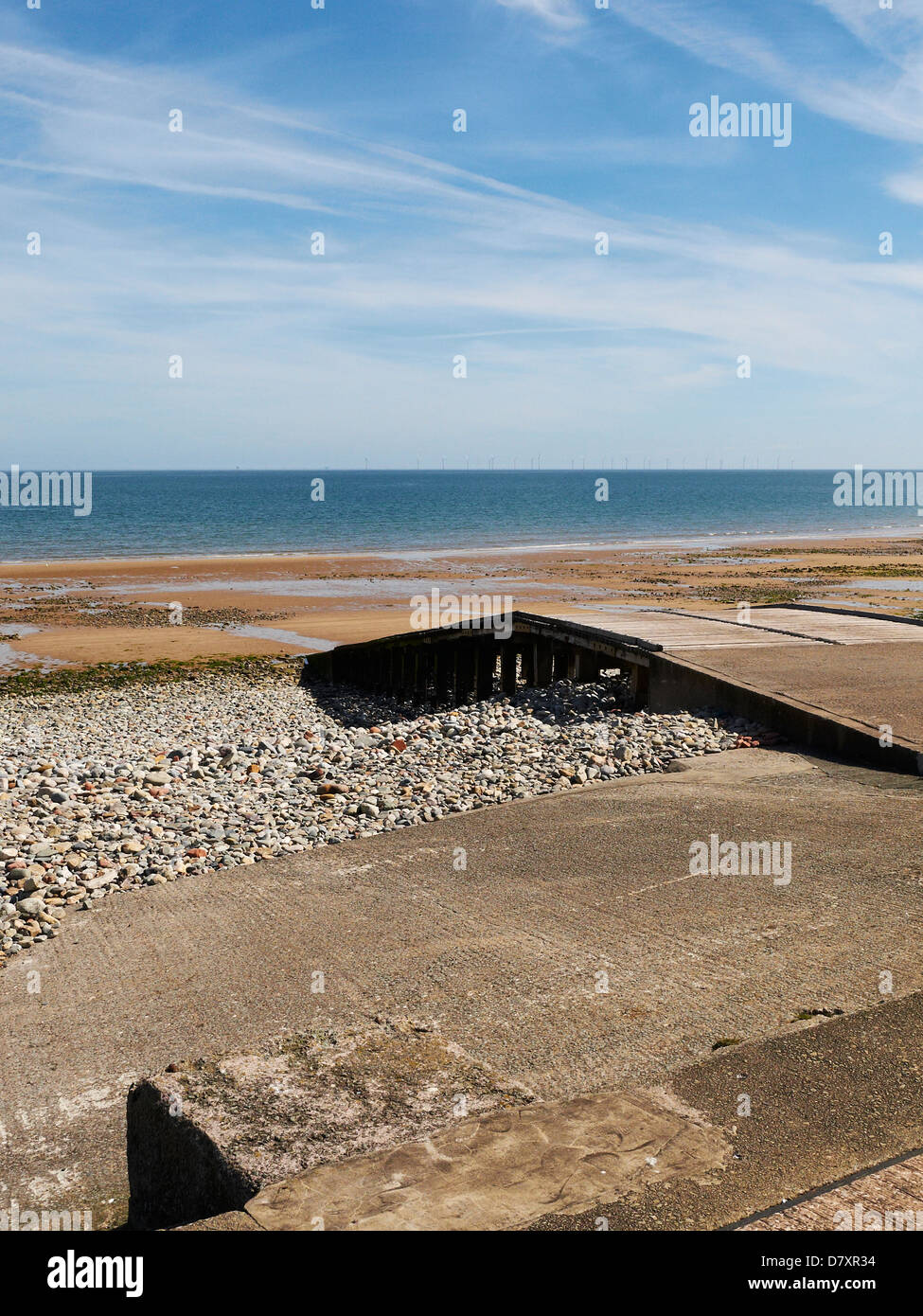Landing jetty in Llandudno North Wales UK Stock Photo - Alamy