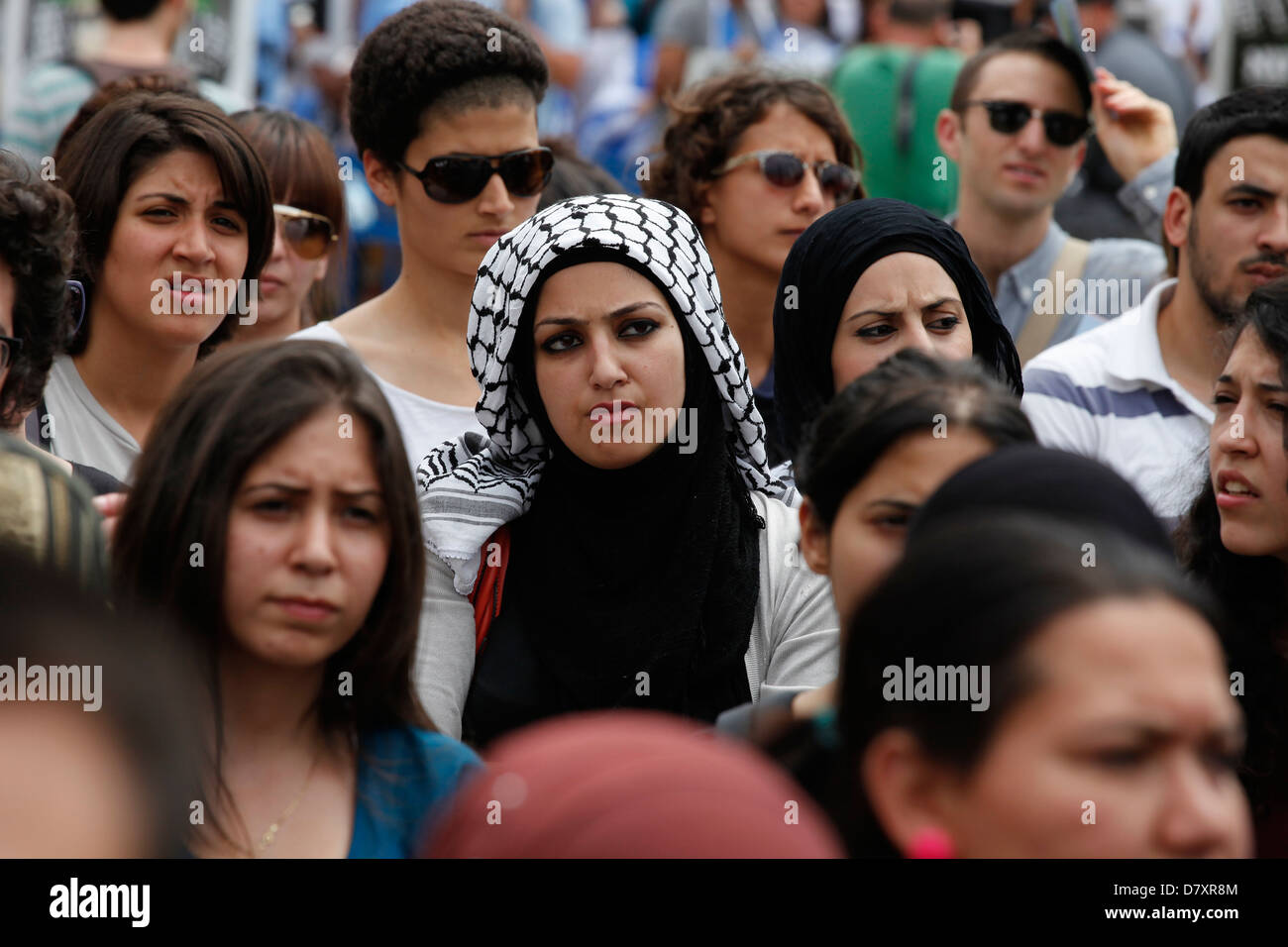 Israeli Arab students in Tel Aviv university Israel Stock Photo - Alamy