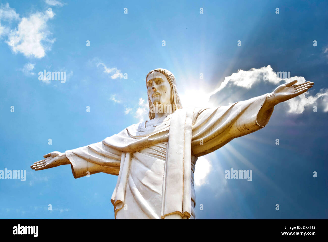 Benediction of jesus statue hi-res stock photography and images - Alamy