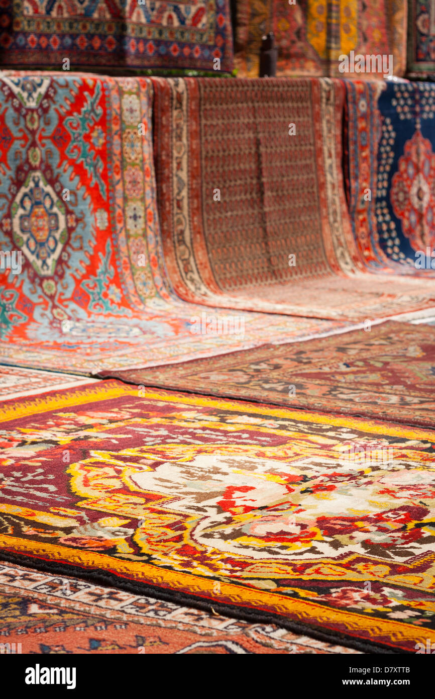 Street carpet market Stock Photo - Alamy