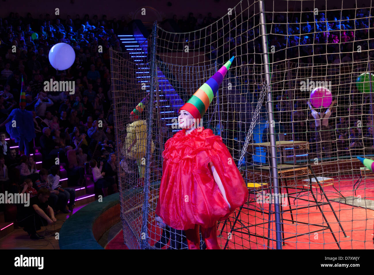 A performance at Minsk's State Circus Stock Photo - Alamy