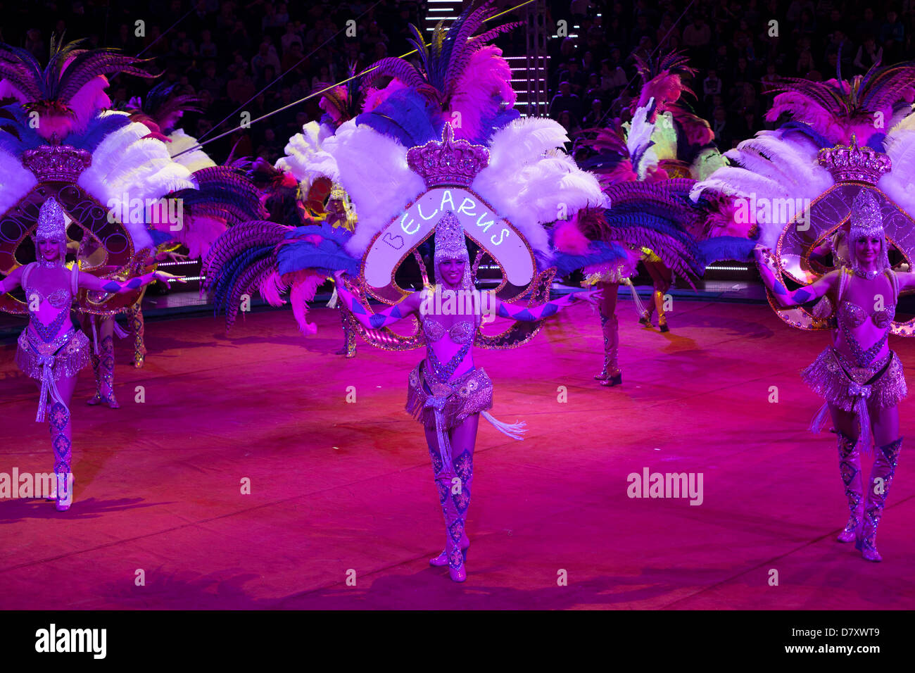 A performance at Minsk's State Circus Stock Photo - Alamy