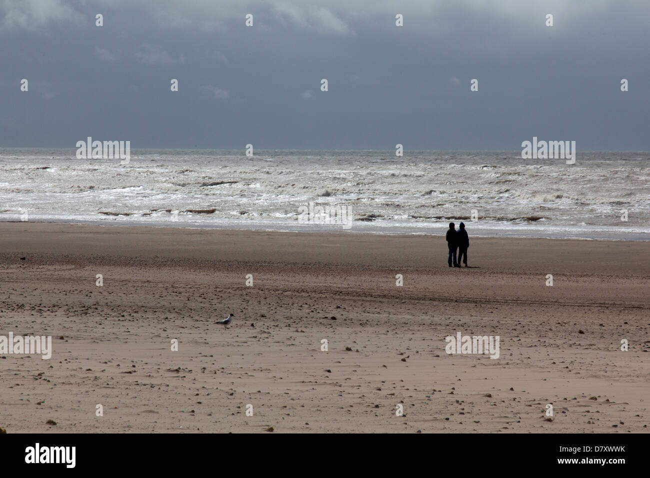 Camber Sands Beach, East Sussex, England, United Kingdom Stock Photo ...