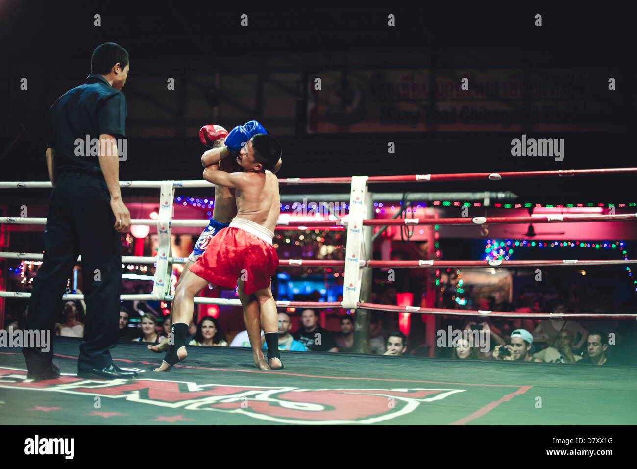 Muay Thai Kickboxing Stock Photo - Alamy