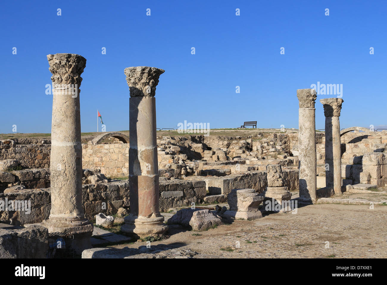 Views of The Citadel in Amman, Jordan, Middle East Stock Photo - Alamy