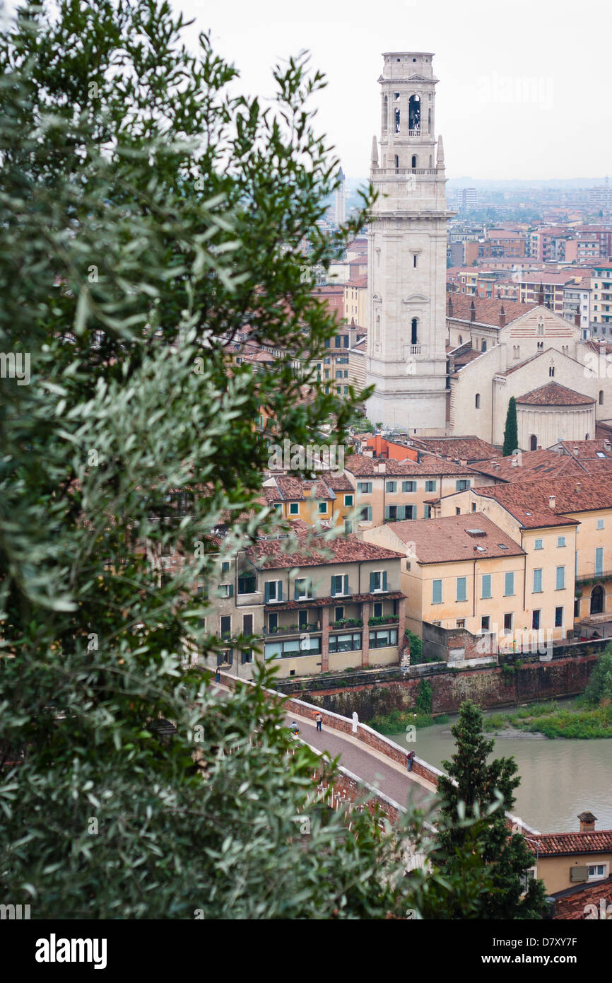 Roman arena verona rooftop hi-res stock photography and images - Alamy