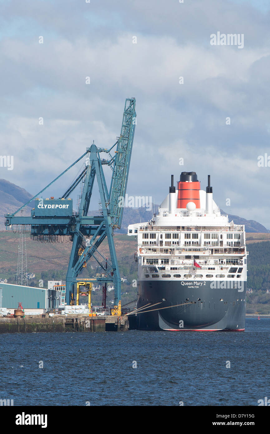 Cunard line ship hi-res stock photography and images - Alamy