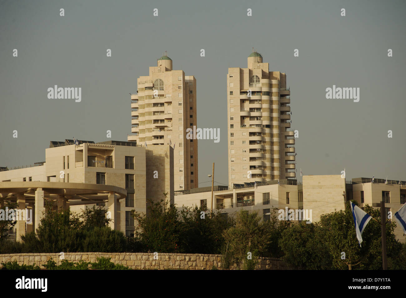 two high building Stock Photo - Alamy