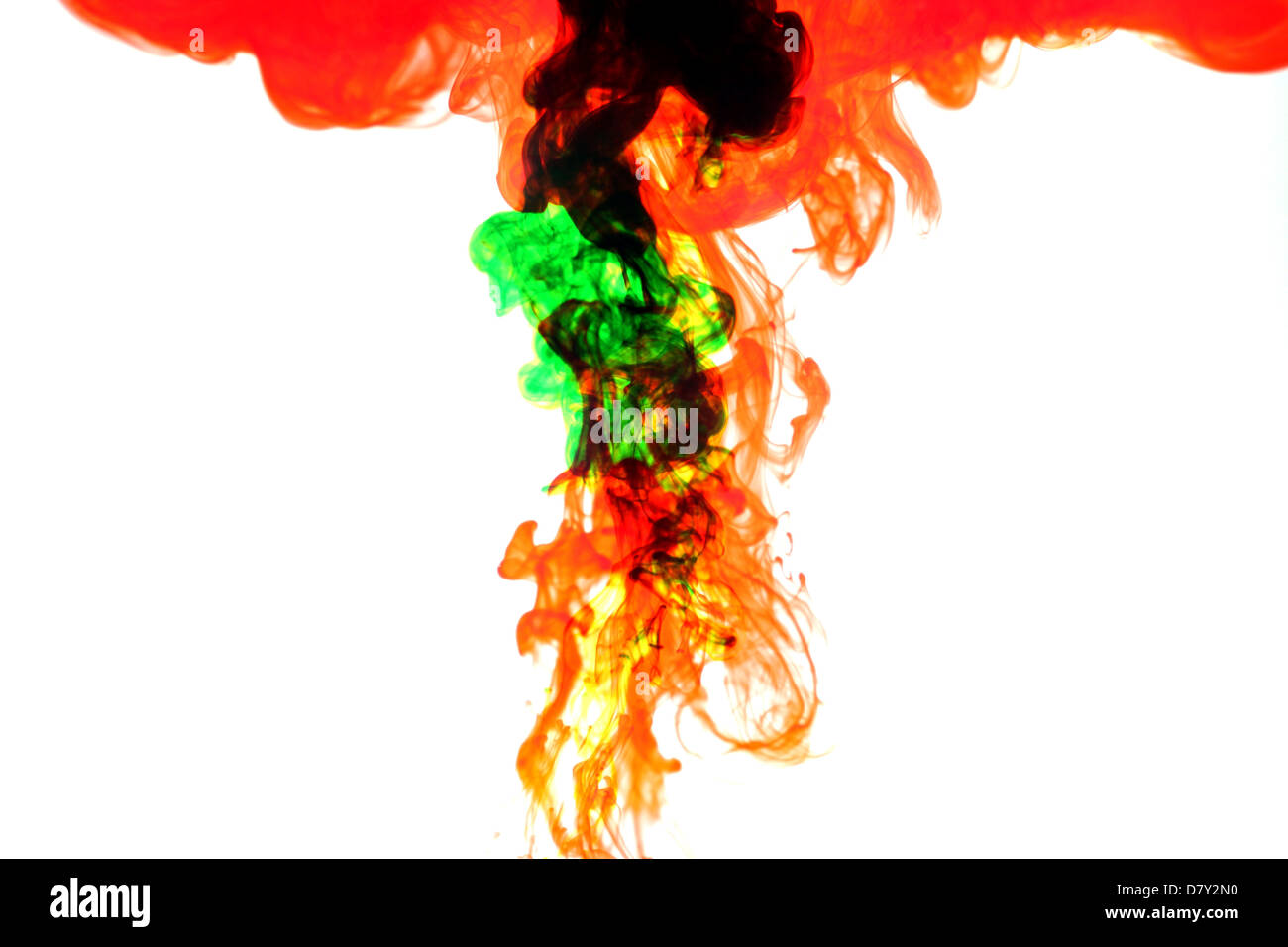 Green wave color flow hi-res stock photography and images - Alamy