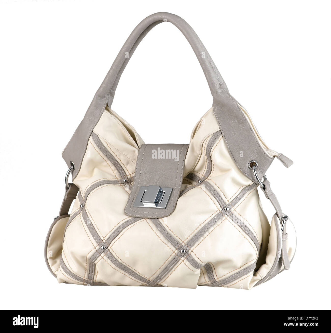 Nice and beautiful leather lady handbag Stock Photo - Alamy