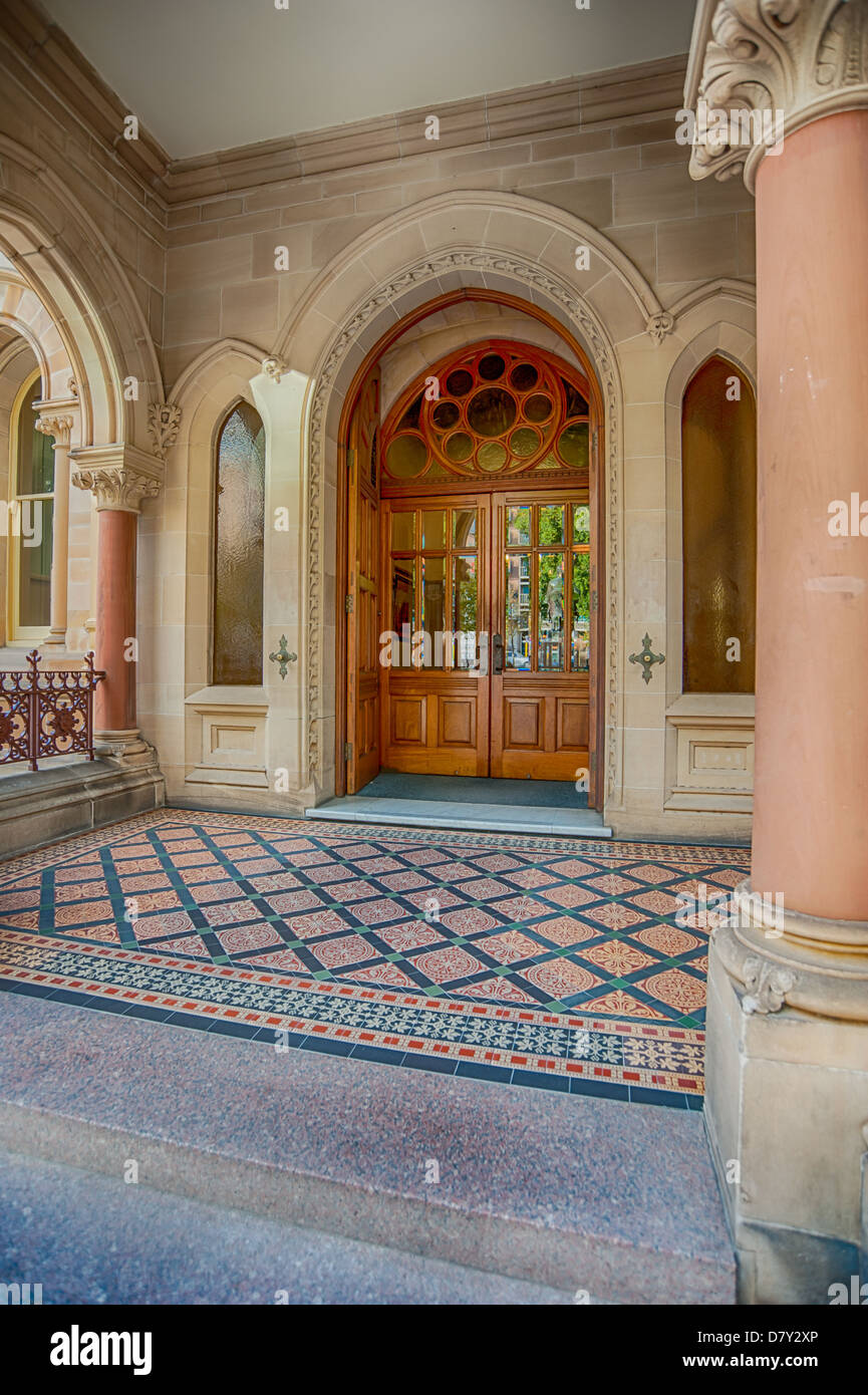 The University of Adelaide's Mitchell building on the North Terrace ...