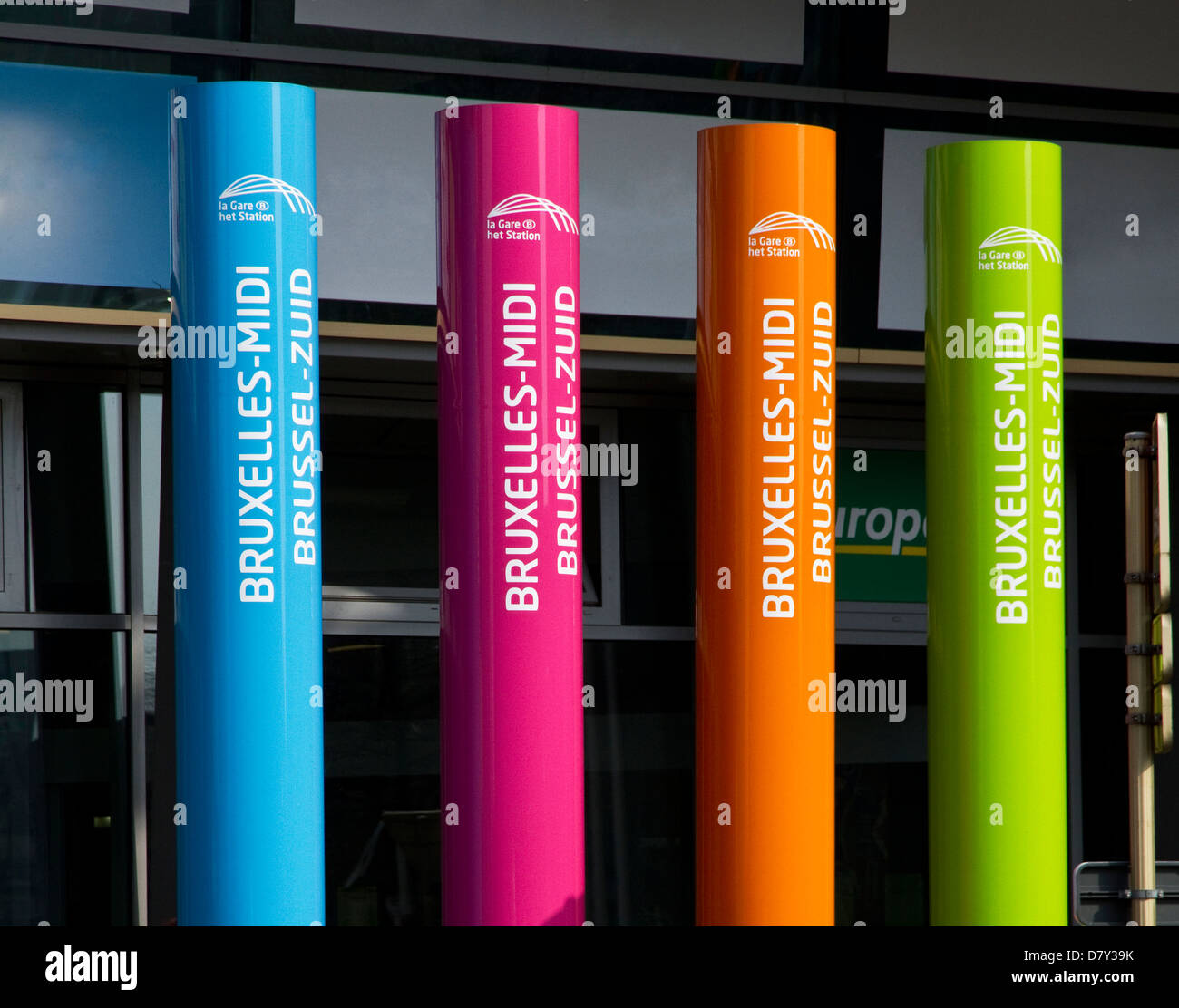 Bruxelles-Midi Railway Station, Brussels, Belgium Stock Photo - Alamy