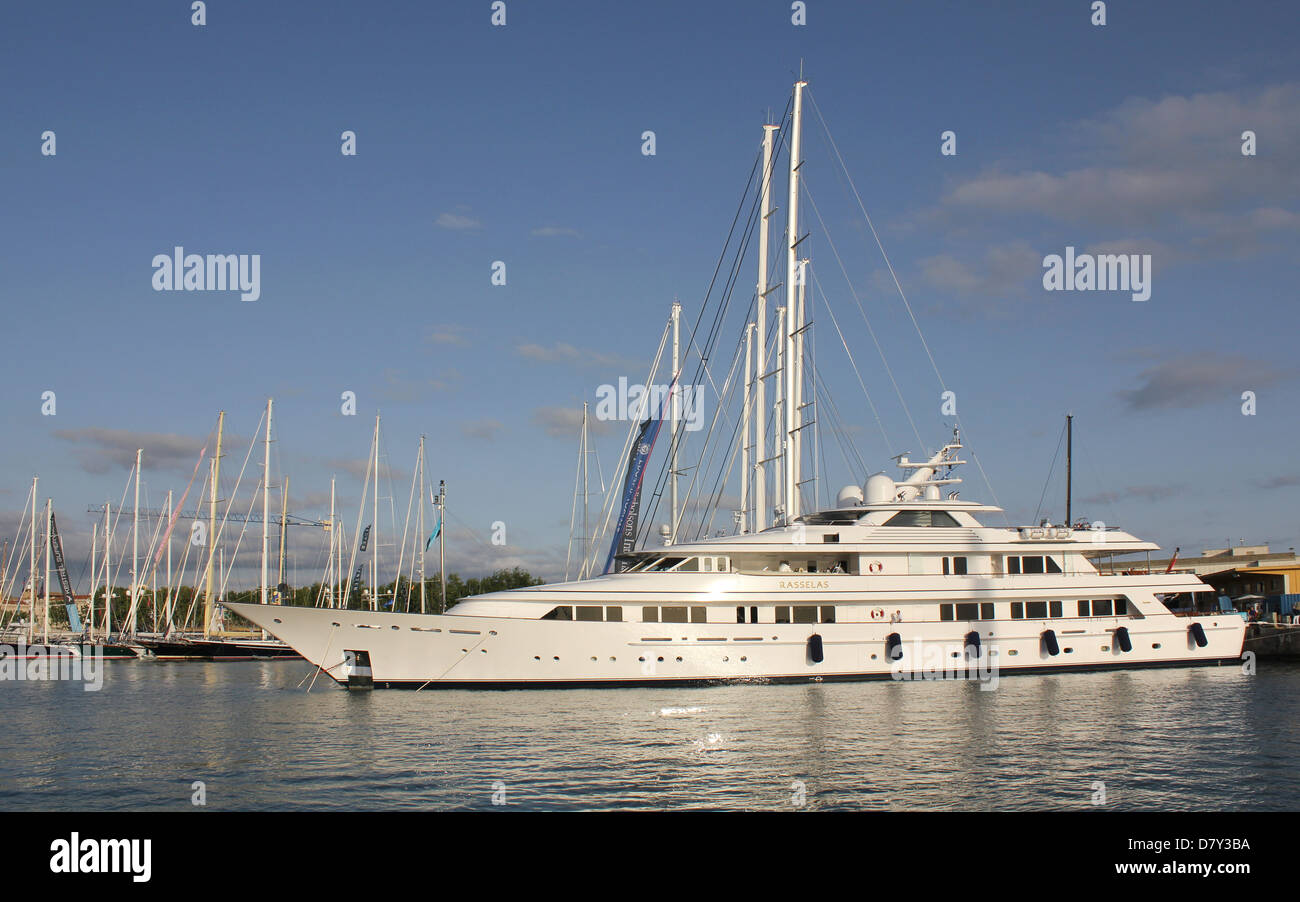 Palma International Boat Show 2013 - megayacht / superyacht "RASSELAS ...