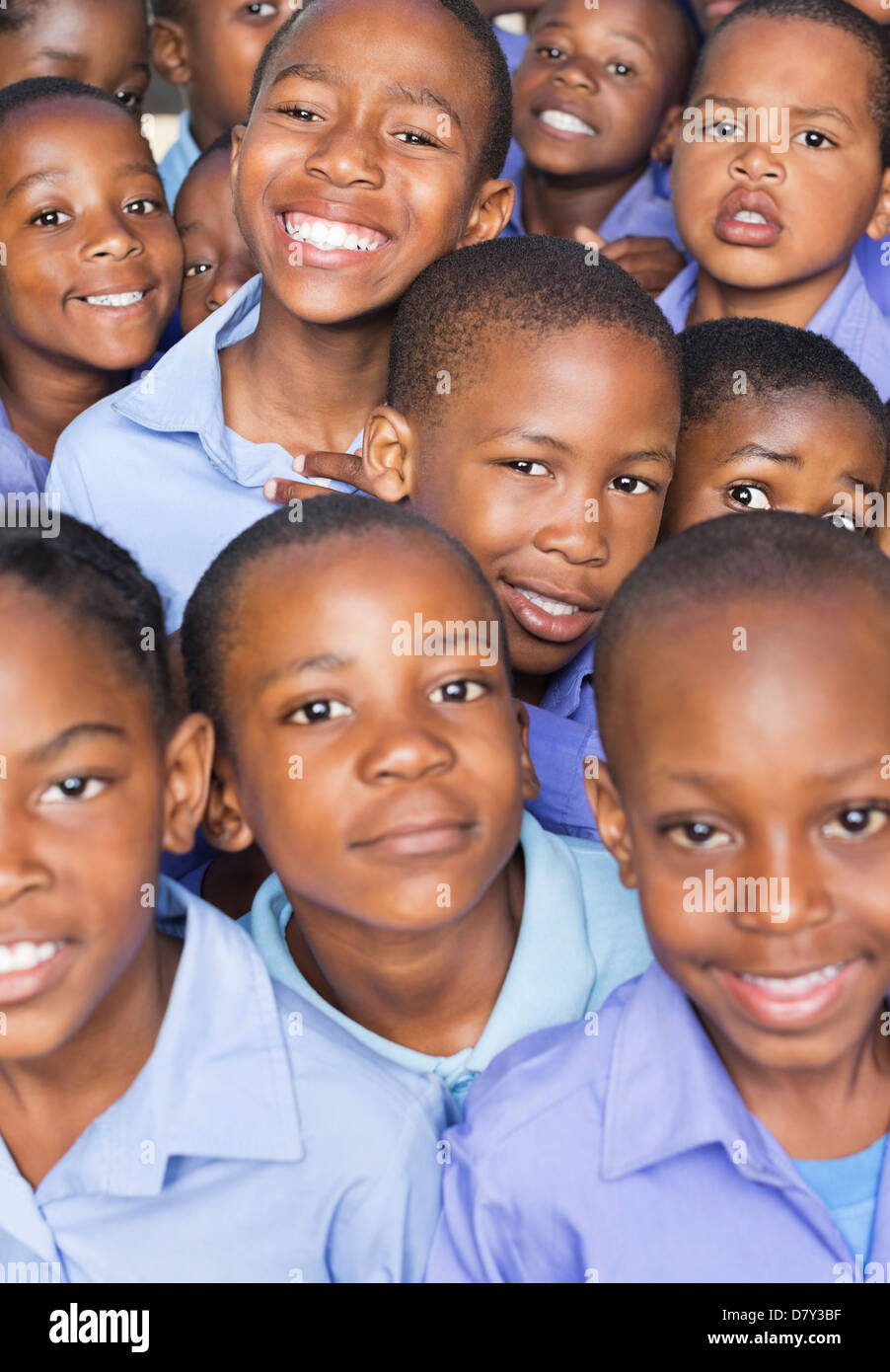 Students smiling together Stock Photo - Alamy