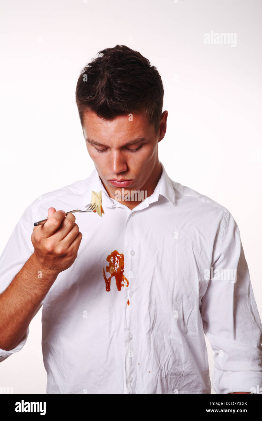man clean up Stock Photo - Alamy