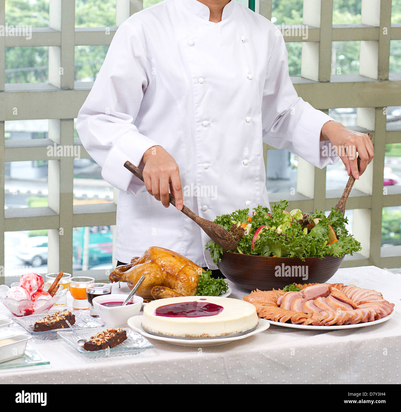 Female chef hi-res stock photography and images - Alamy