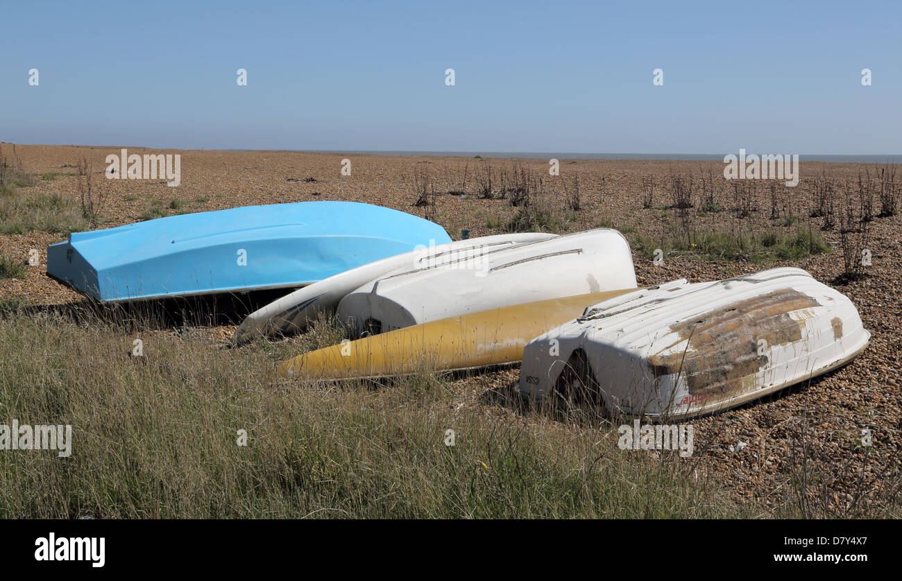 shingle street on the suffolk coast in east anglia Stock Photo - Alamy