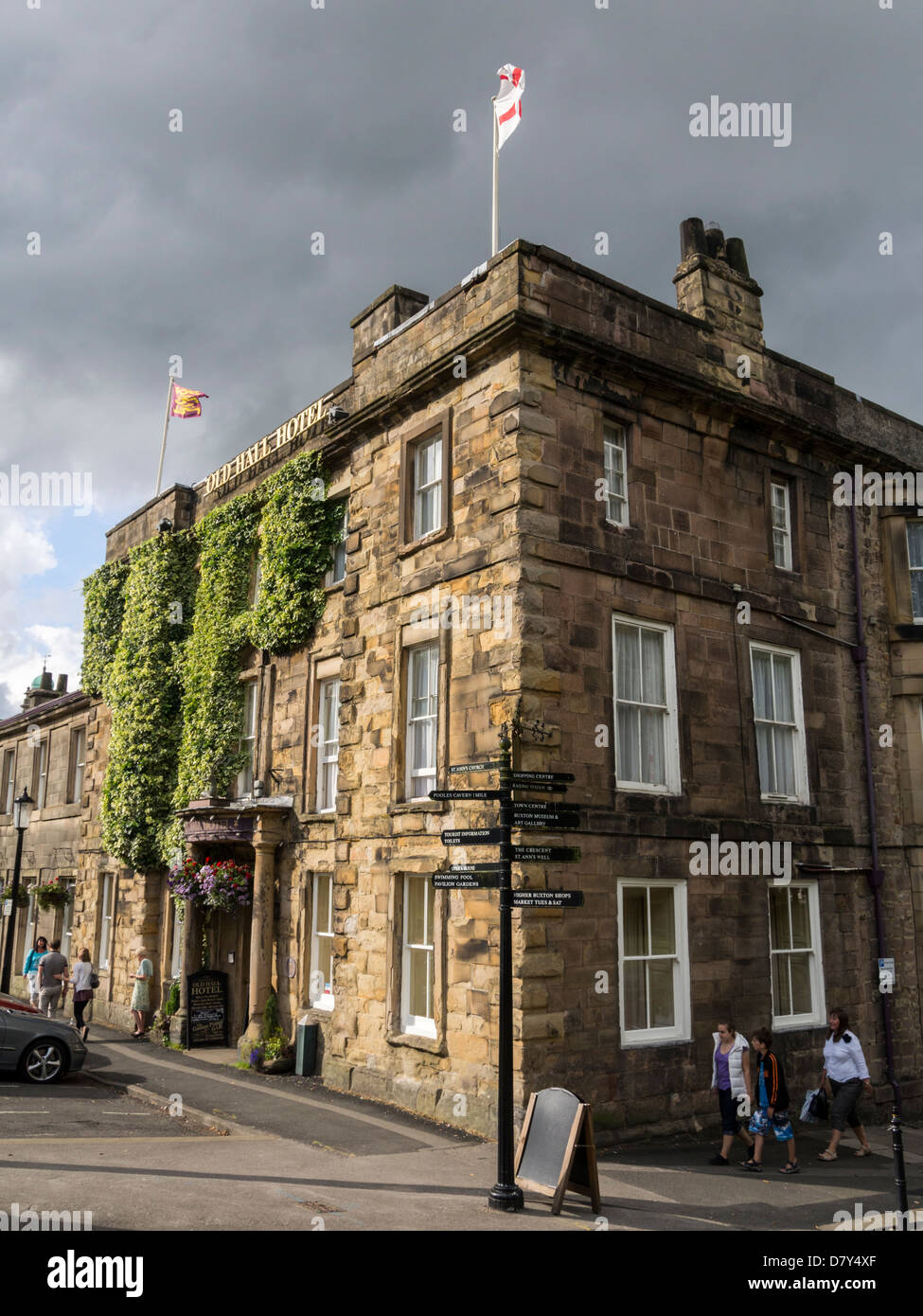 The Old Hall Hotel in Buxton, Derbyshire, England ,one of the oldest ...