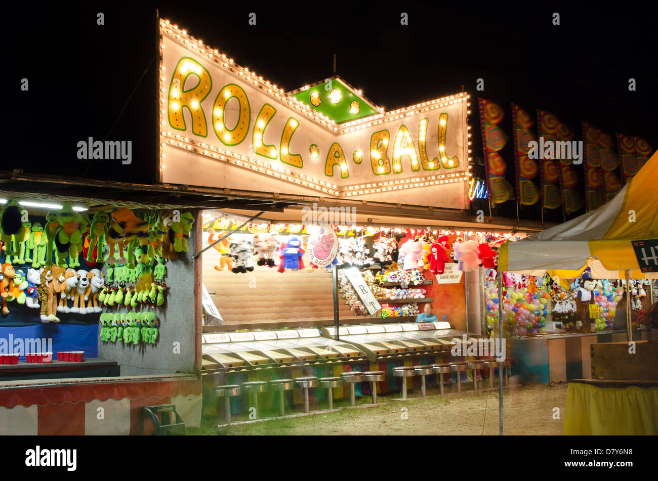 Carnival Games At Night