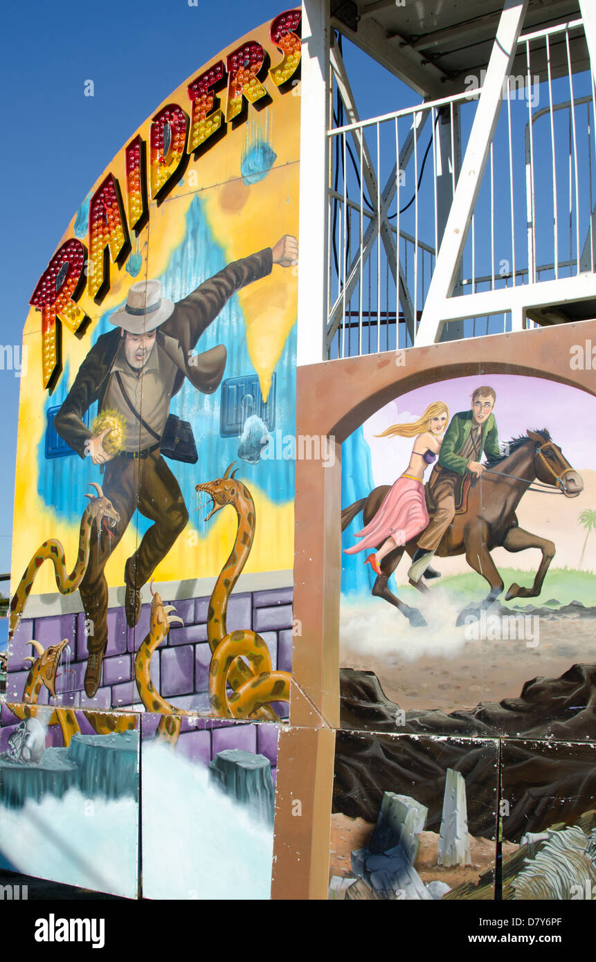 Amusement park ride midway fun thrill hi-res stock photography and ...