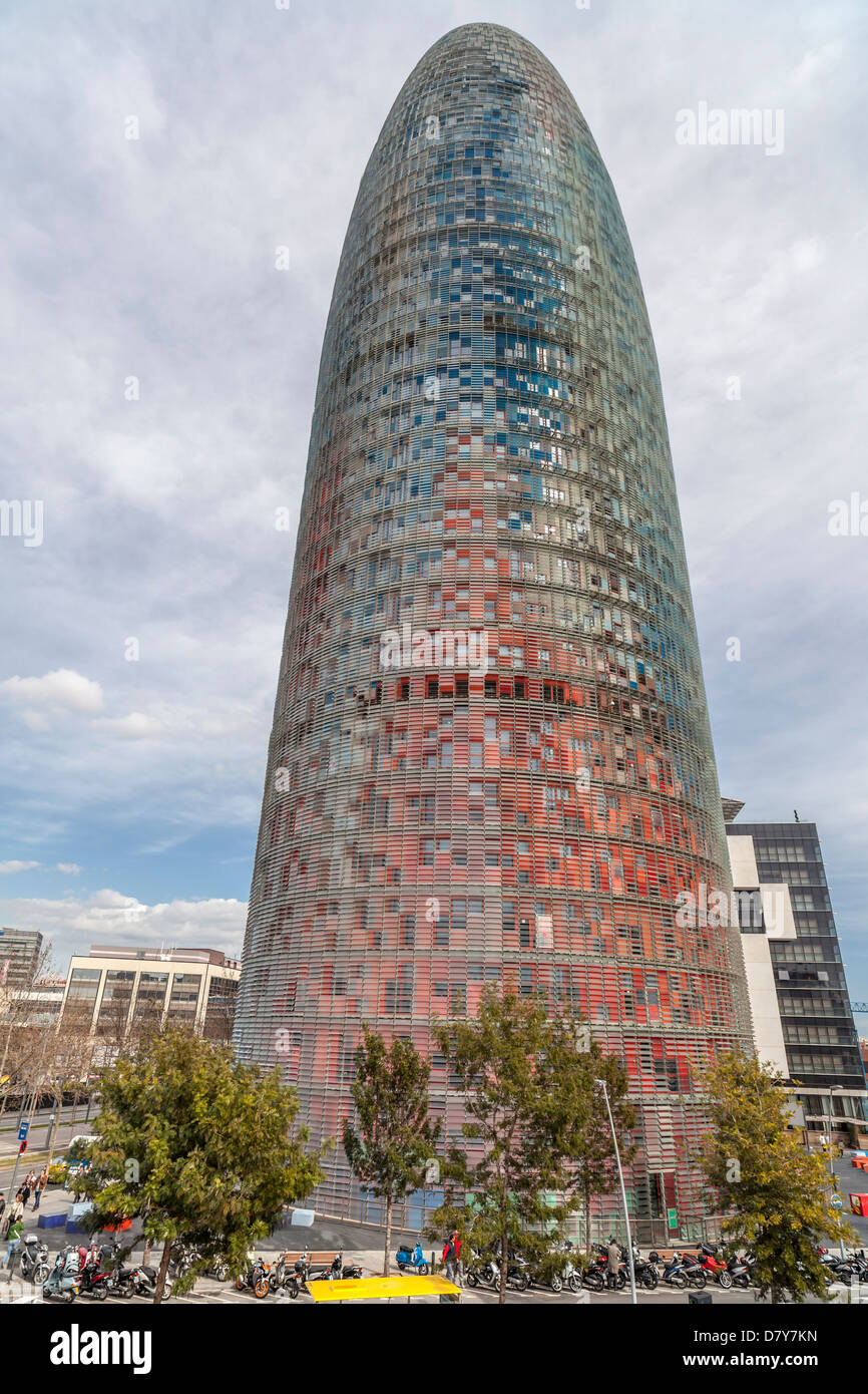 Torre Agbar Inside