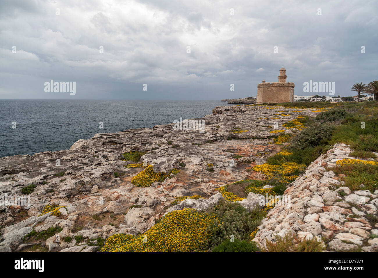 Castell de Sant Nicolau,Ciutadella,Menorca,Spain Stock Photo - Alamy